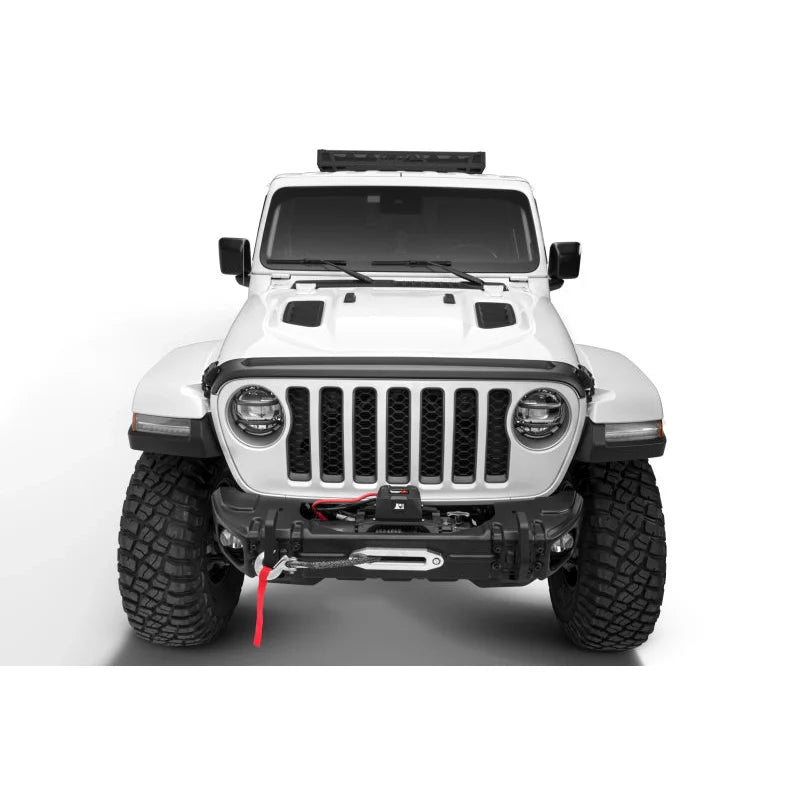 AVS Aeroskin II Hood Shield Black for Jeep Wrangler & – FastHemis