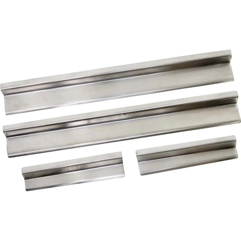 Kentrol Polished Silver Entry Guards 4 Door | FastHemis