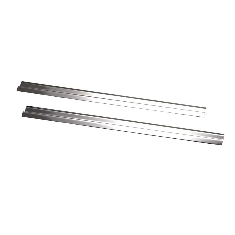 Kentrol Polished Silver Entry Guards Pair for Wrangler 97-06 – FastHemis