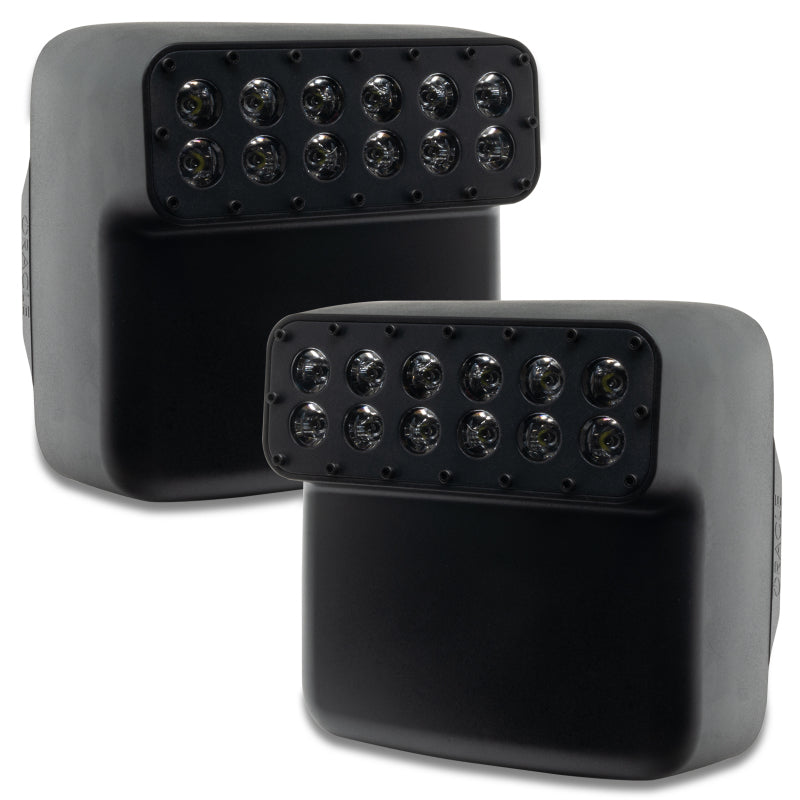 Oracle Lighting LED Off-Road Side Mirrors: Jeep Wrangler (18-24) / Gla – FastHemis