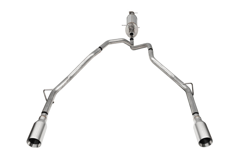 Corsa 25-26 Ram 2.5in Stainless Steel Sport Cat-back Dual Rear Exit 5 ...