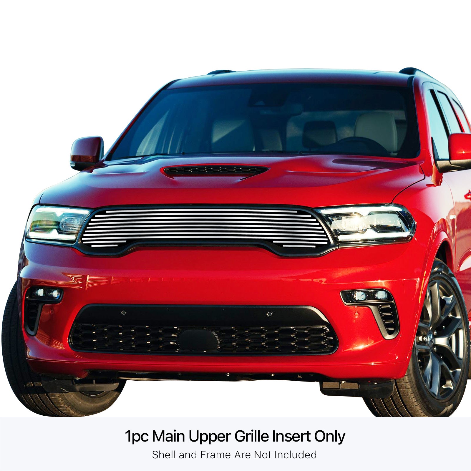 APS Polished Stainless Upper Billet Grille: Dodge Durango SXT & Citade ...