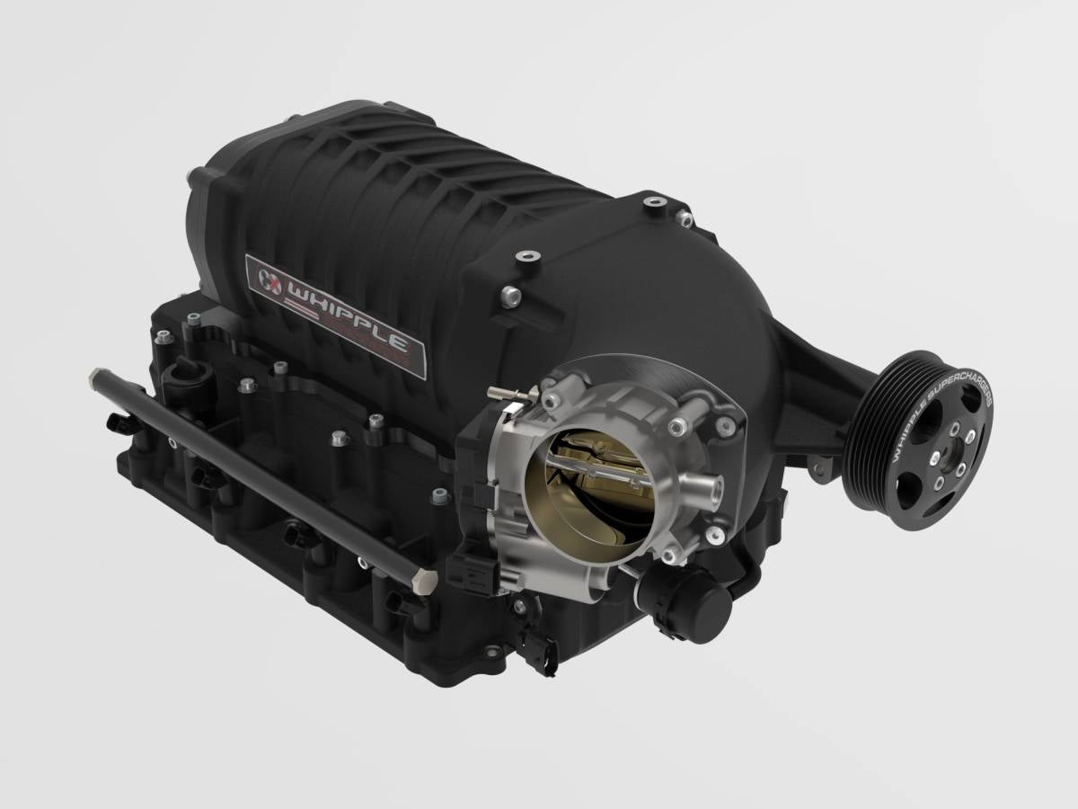 Whipple Supercharger Kit (Gen 6, 3.0L): Ram 5.7L Hemi 2019 - 2022 (150 ...
